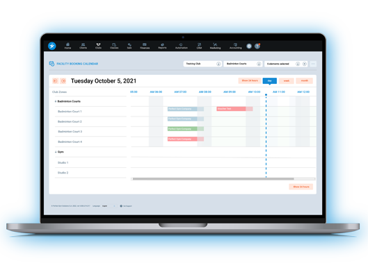 Dedicated Management Software for Leisure Centres